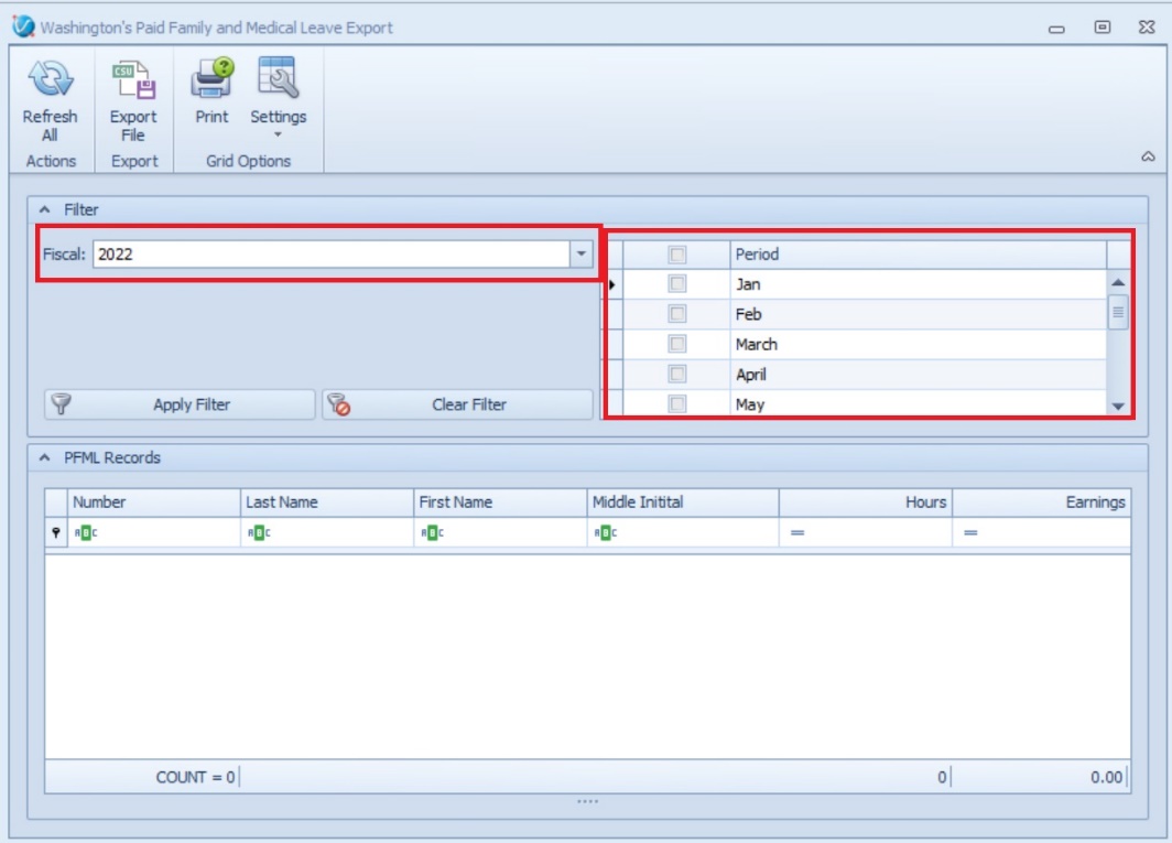 Quarterly PFML Reporting - Payroll Program – Vision Municipal Solutions